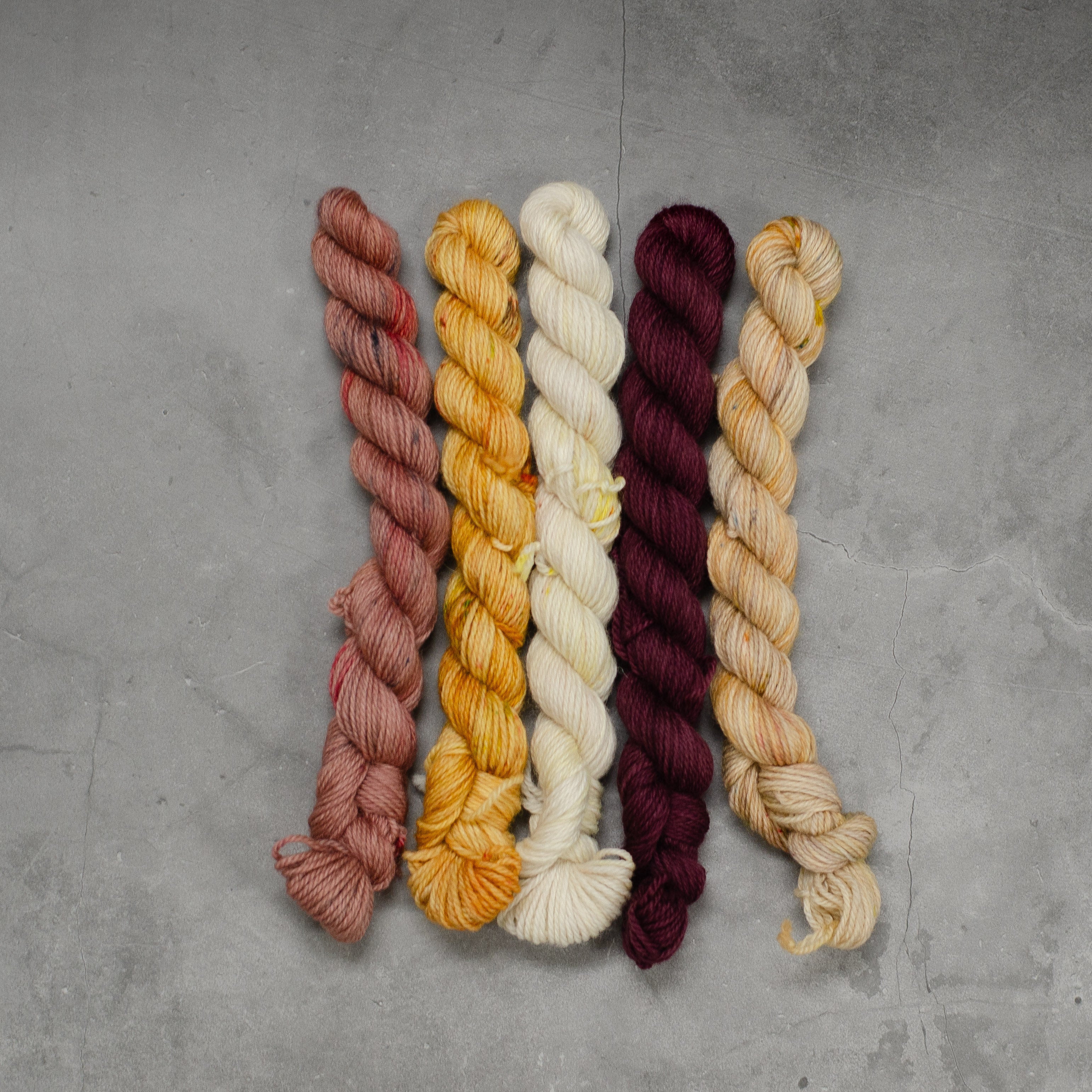 Winter Break | Marie Cutie Mini Skeins – Plies & Hellhounds
